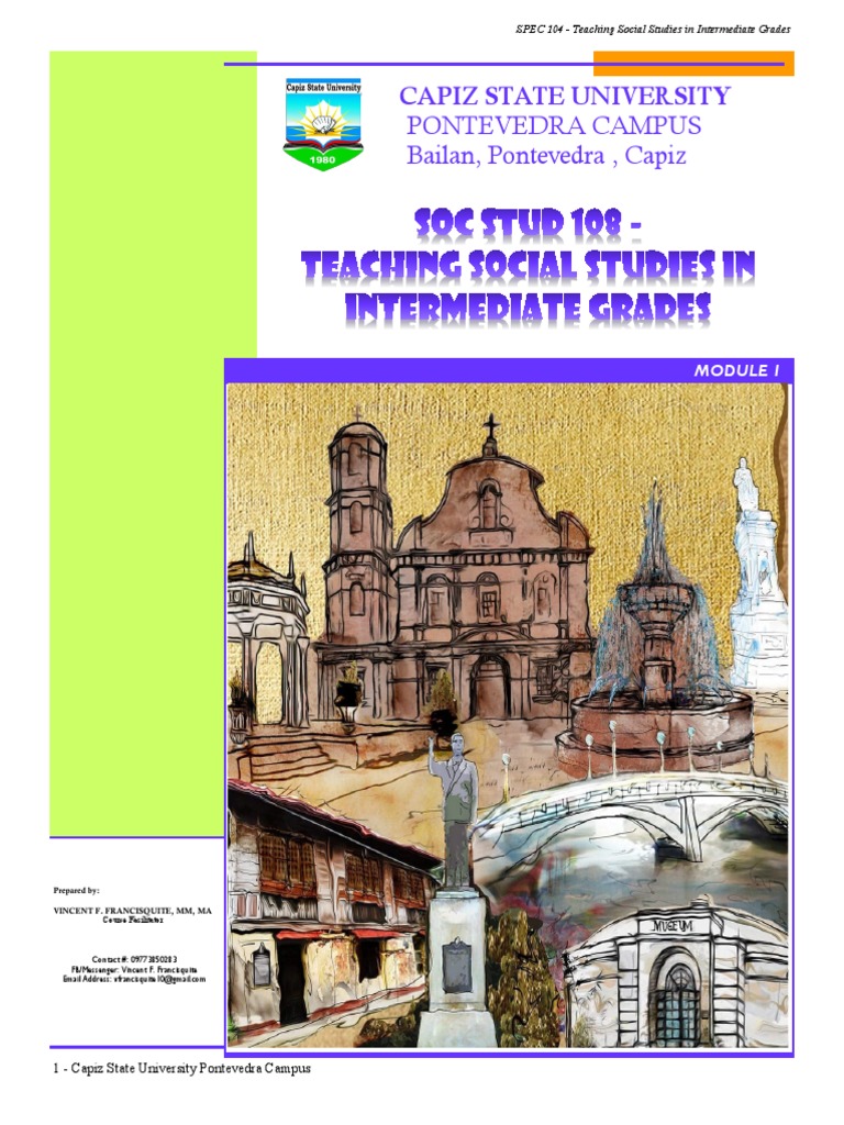 SPEC 104 Module 1 | PDF