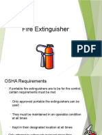 Fire Extinguisher Placement Guide - NFPA | PDF | Safety