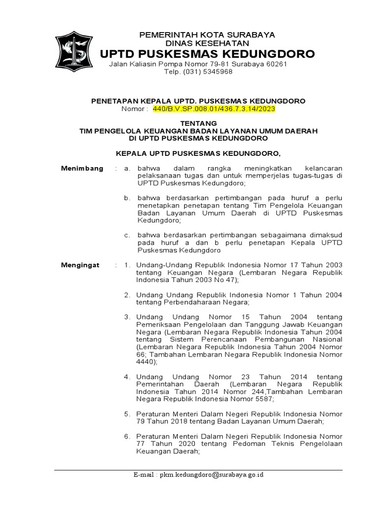 Tata Naskah Sp. SK Kosong | PDF