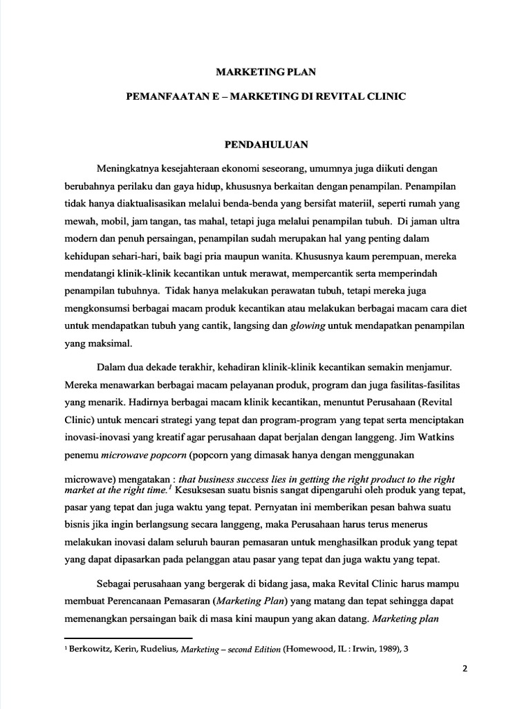 Uts Marketing Plan | PDF