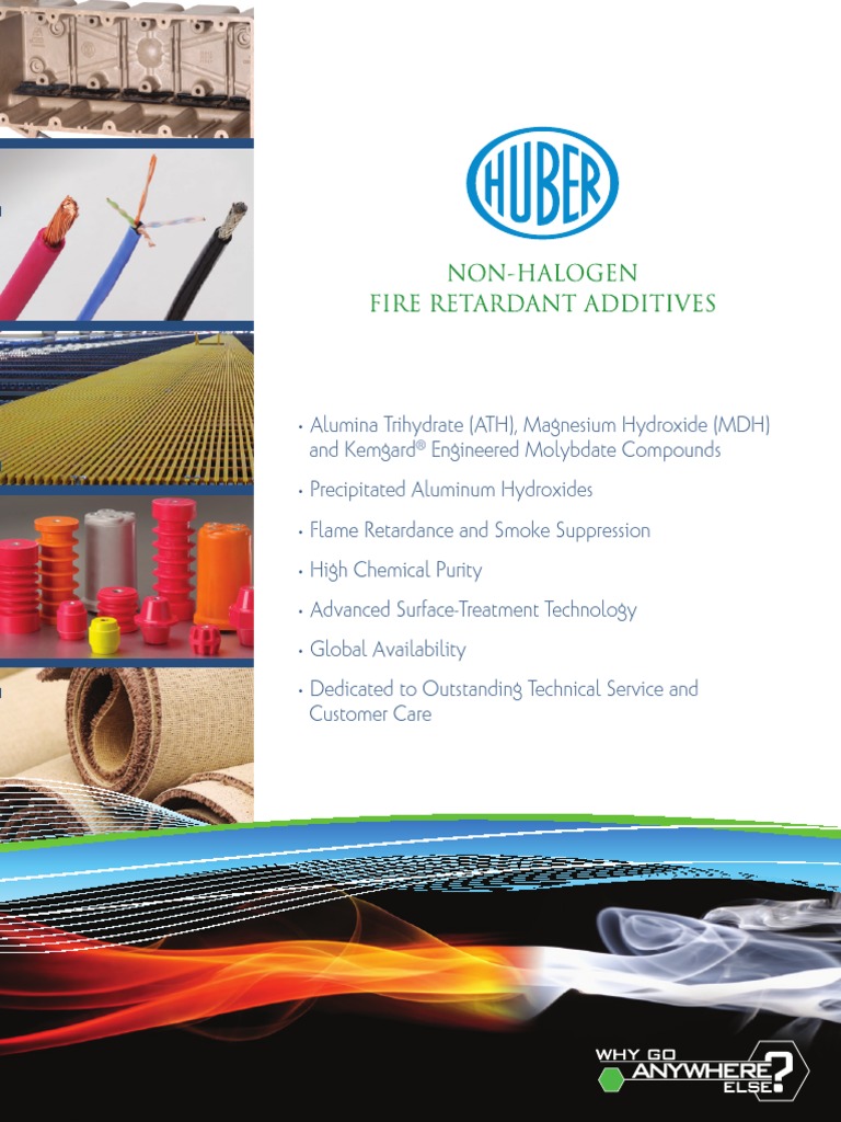 Huber Non-Halogen Fire Retardant Additives | PDF