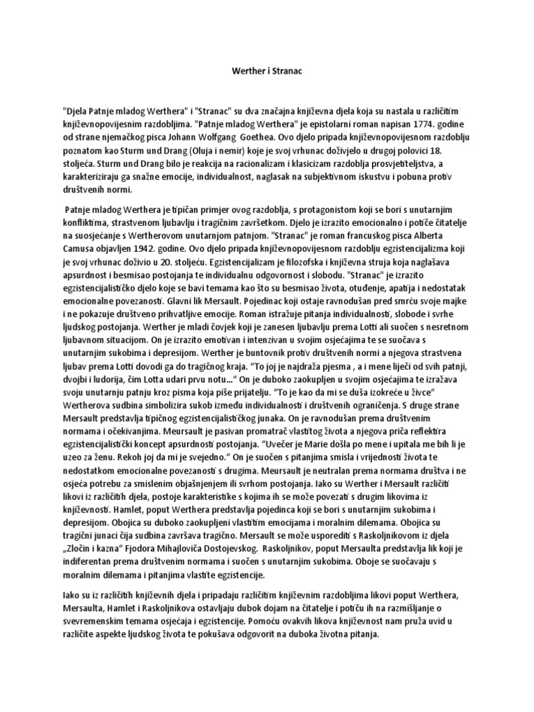 Werther Stranac | PDF
