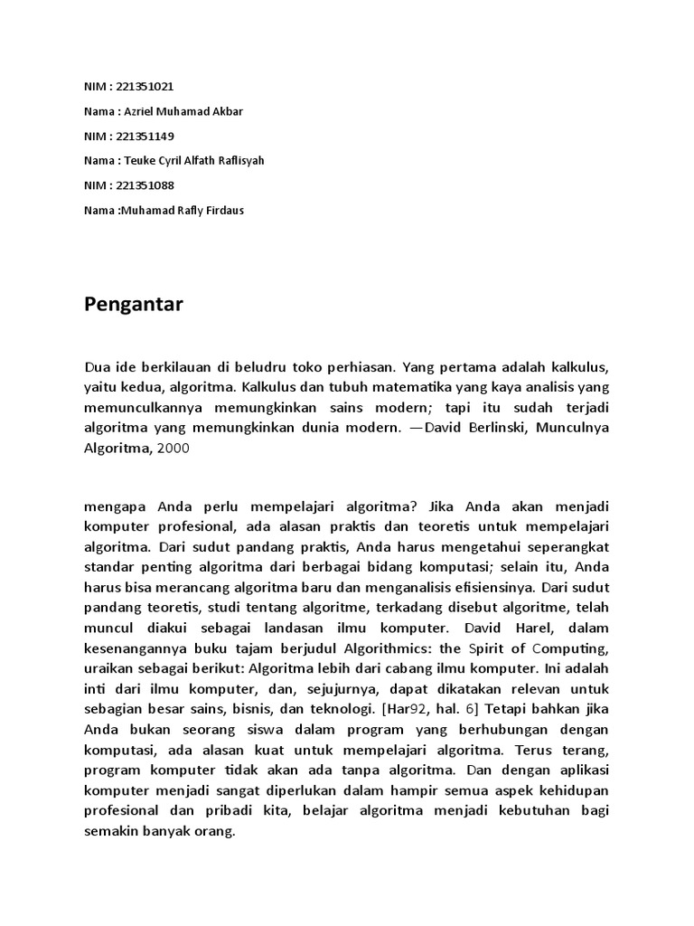 Translate Tugas 2 Algoritma Dan Struktur Data | PDF Translate Tugas 2 Algoritma Dan Struktur Data | PDF