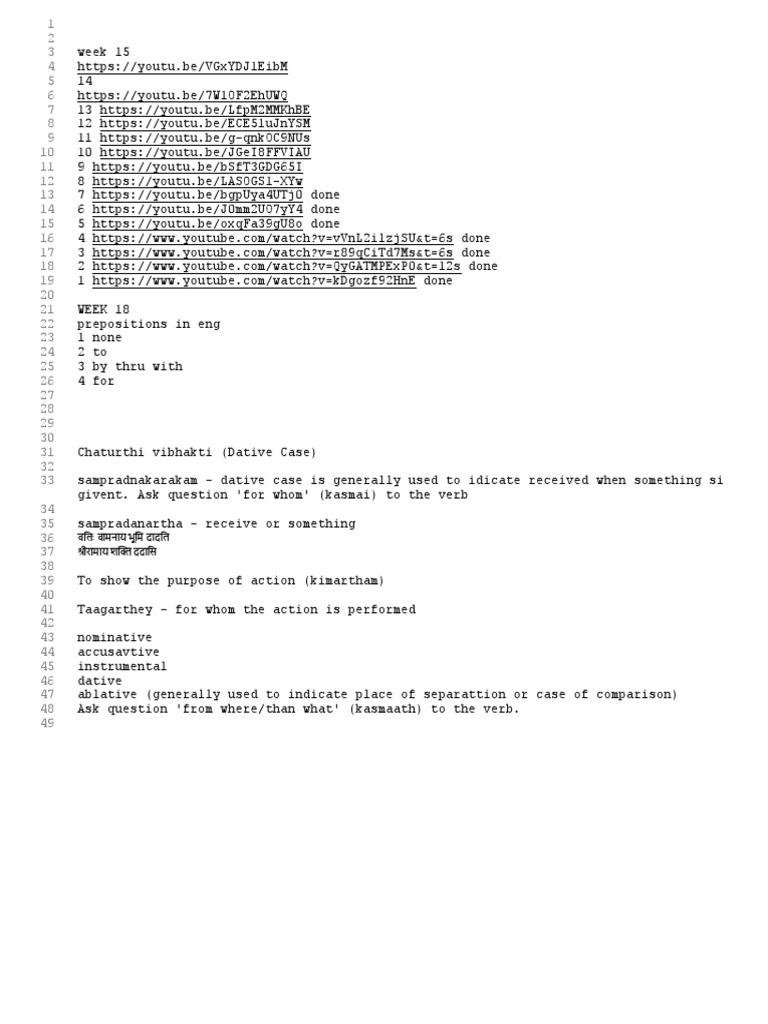 Sanskrit For Shastra Study | PDF