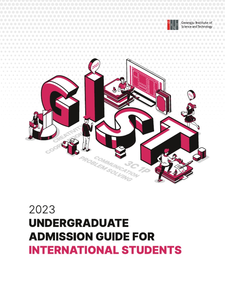 GIST Undergraduate Admission Overview | PDF | University And College ...