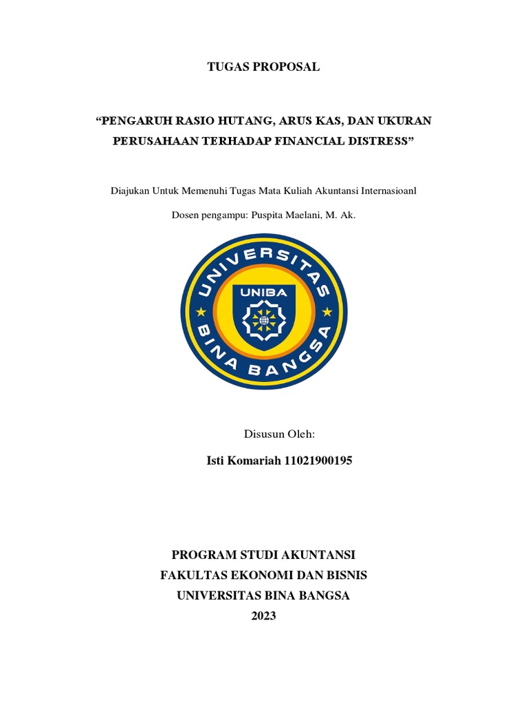 Proposal Akuntansi Internasional | PDF