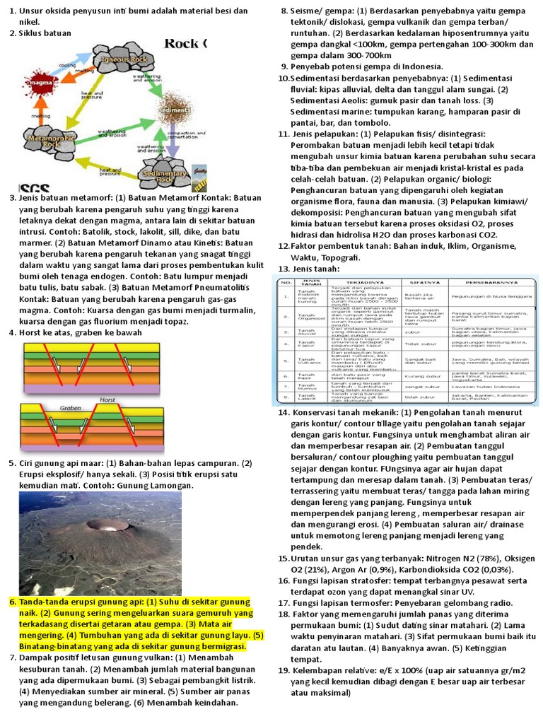 Unsur Oksida Penyusun Inti Bumi Adalah Material Besi Dan Nikel | PDF