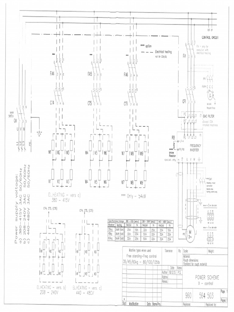Esquema Eletrico LAVADORA IPSO | PDF