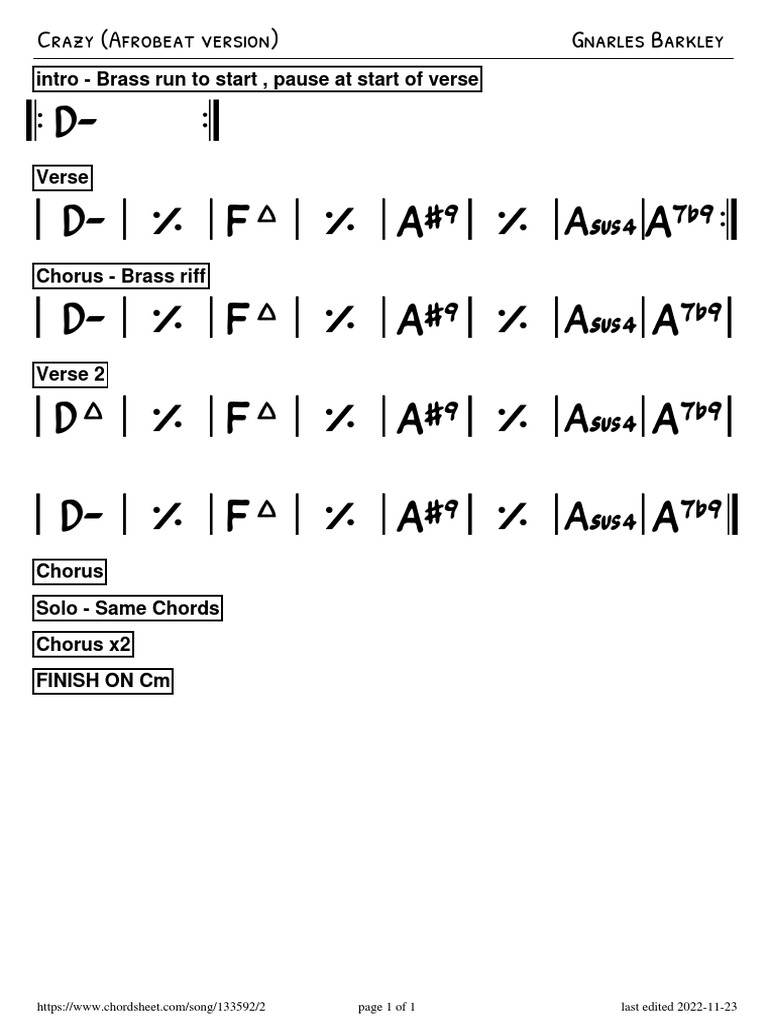 CRAZY | PDF