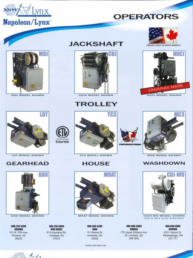 Lynx Door Operator TechService2 | PDF | Alternating Current | Timer