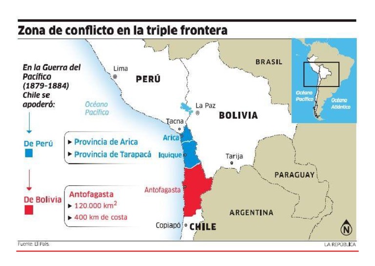 Mapa Del Peru Antes de La Guerra | PDF