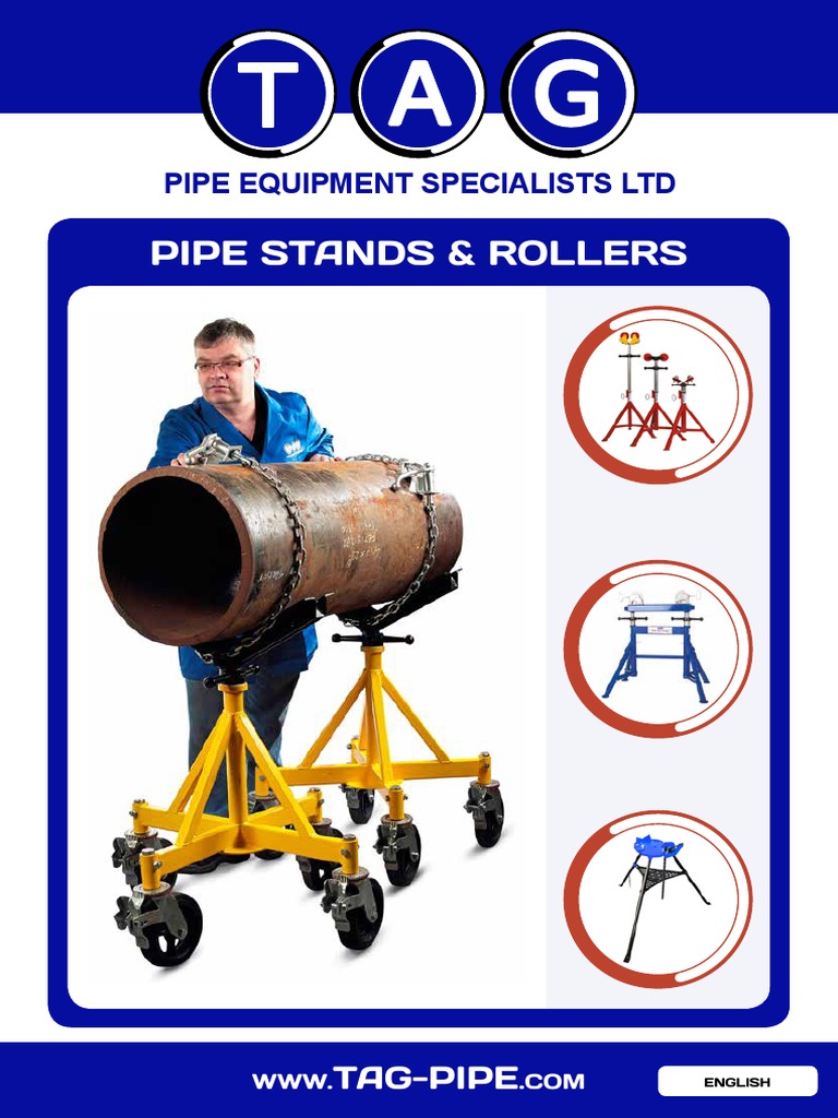 Tag Pipe Stands and Rollers Catalogue 2016 - English | PDF | Pipe ...