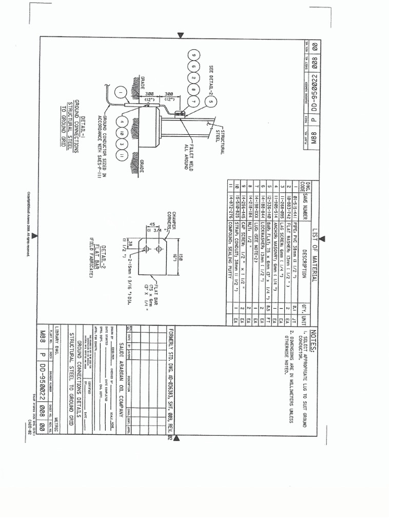 Ground Connection Details | PDF