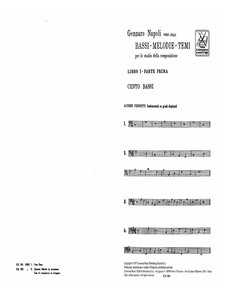 Bassi - Napoli | PDF