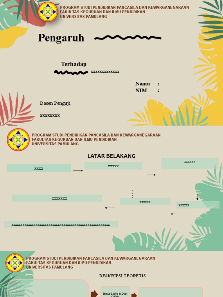 TEMPLATE PPT SEMINAR PROPOSAL by Ayu Rizka | PDF