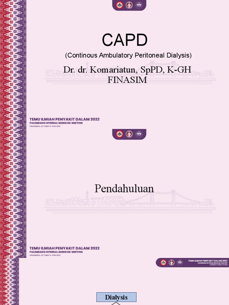 Dr. Komariatun - CAPD | PDF