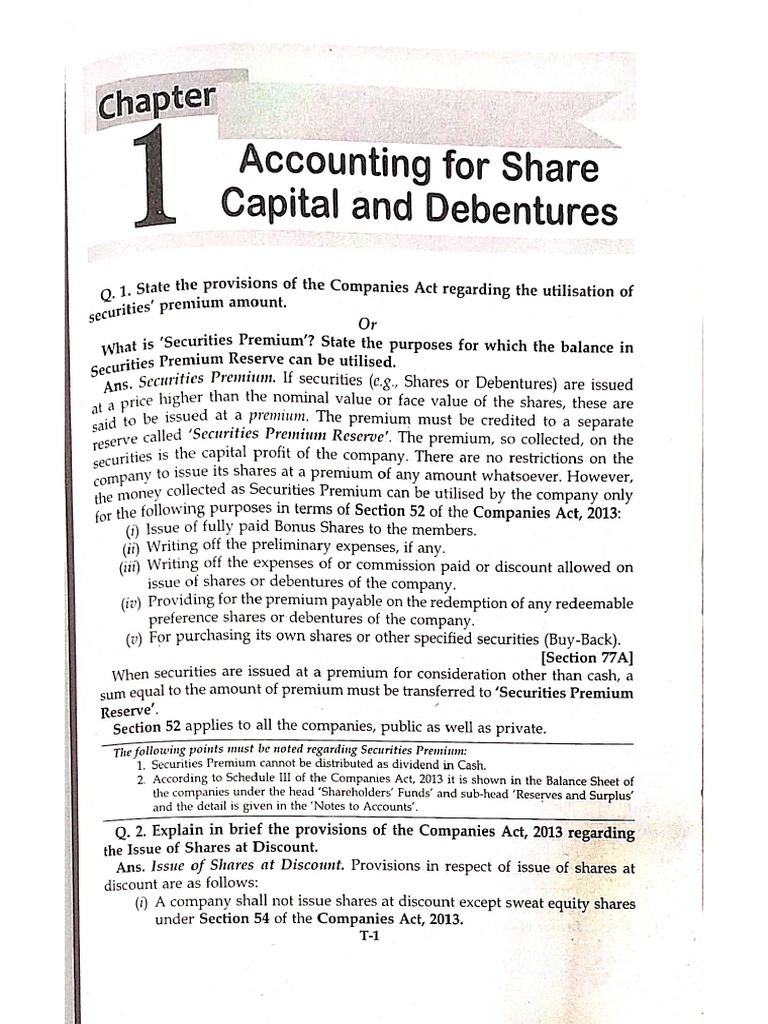 Shiv Das 10 Year Corporate Accounting | PDF