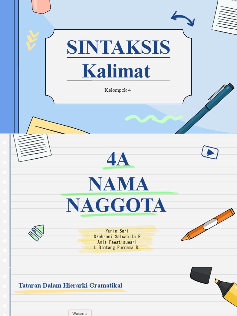 Kelompok 4 Sintaksis | PDF