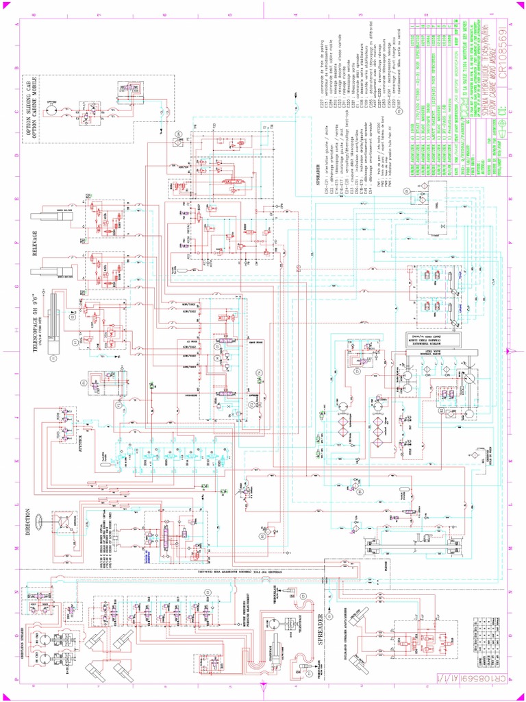 Esquema Hidraulico 4020 | PDF