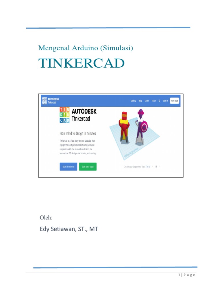 Praktek Arduino - Voltmeter - Simulasi - TINKERCAD | PDF | Komputer Praktek Arduino - Voltmeter - Simulasi - TINKERCAD | PDF | Komputer