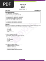 Class 6 ICSE History & Civics Sample Paper Term 2 Model 2 | PDF ...