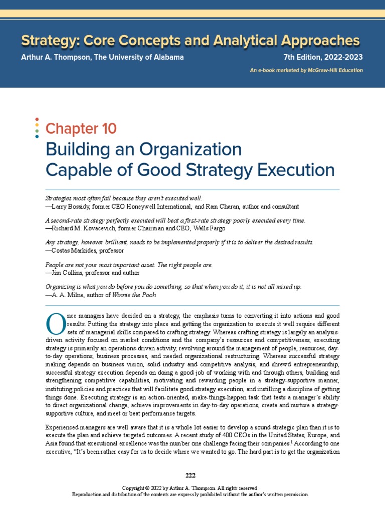 Chapter 10 | PDF | Strategic Management | Human Resources Chapter 10 | PDF | Strategic Management | Human Resources