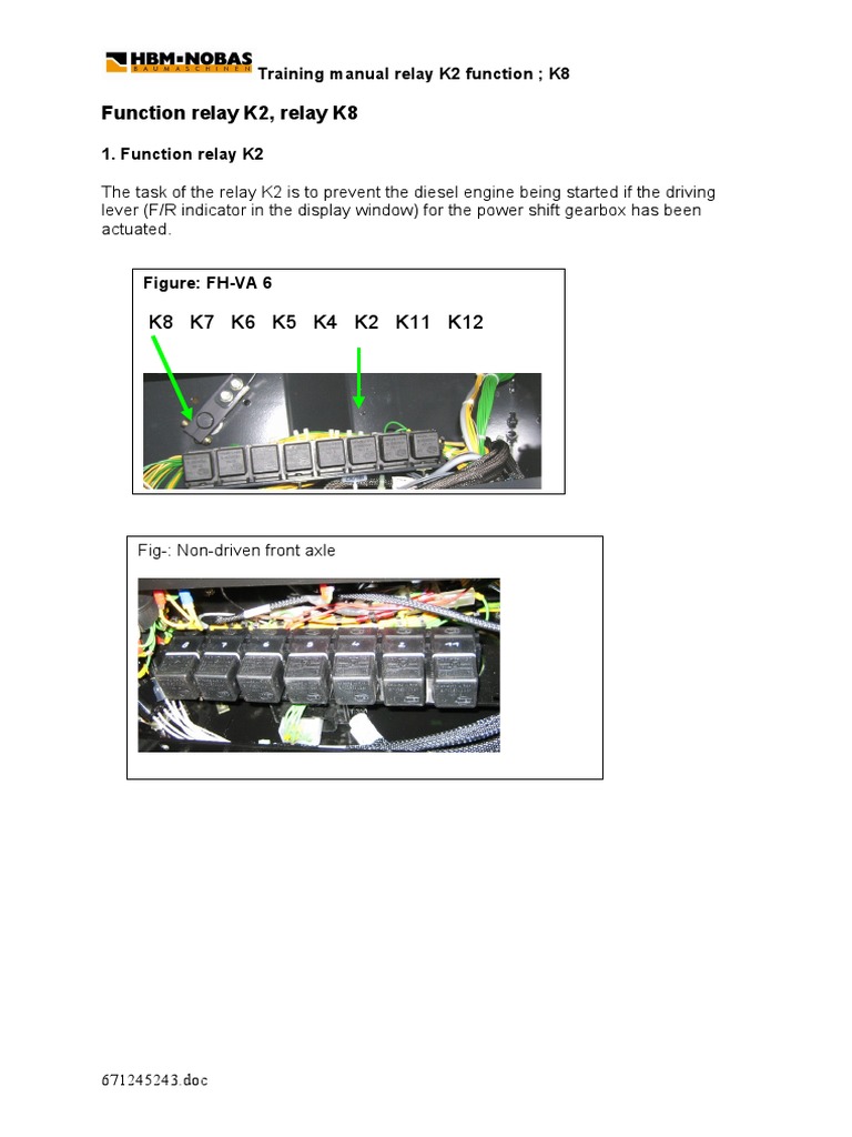 Funkition Relais K2+K8-GB (2) | PDF