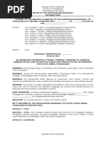 Barangay Videoke Regulation Ordinance | PDF | Public Law | Government