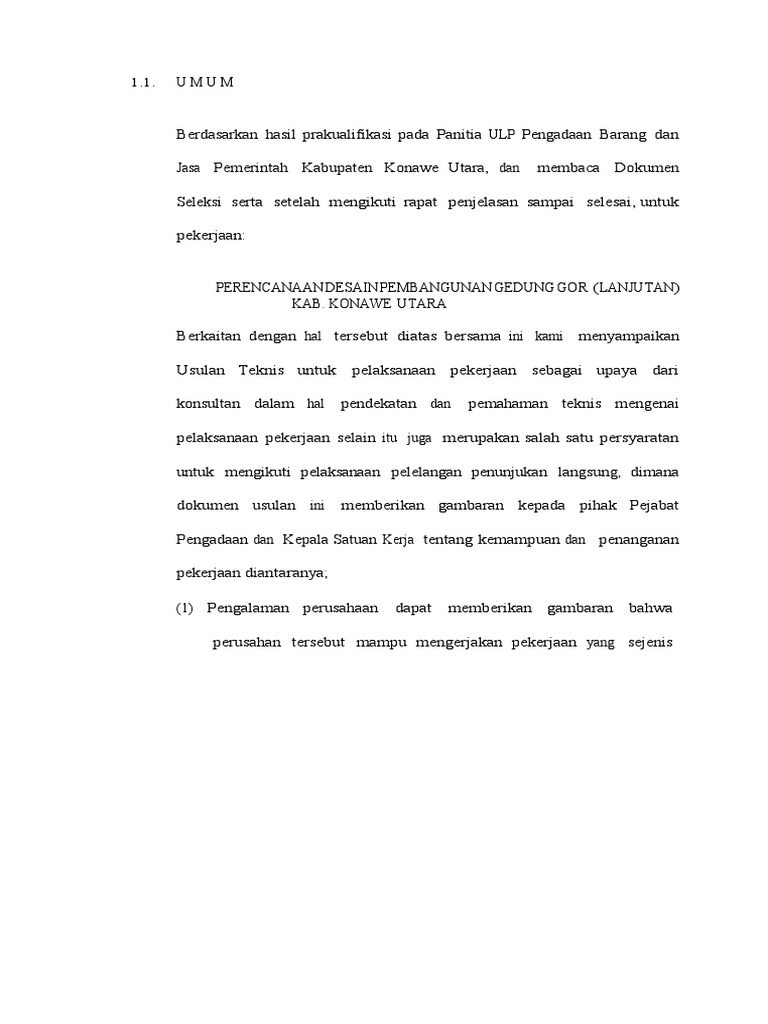 Ustek Bngunan Gedung | PDF