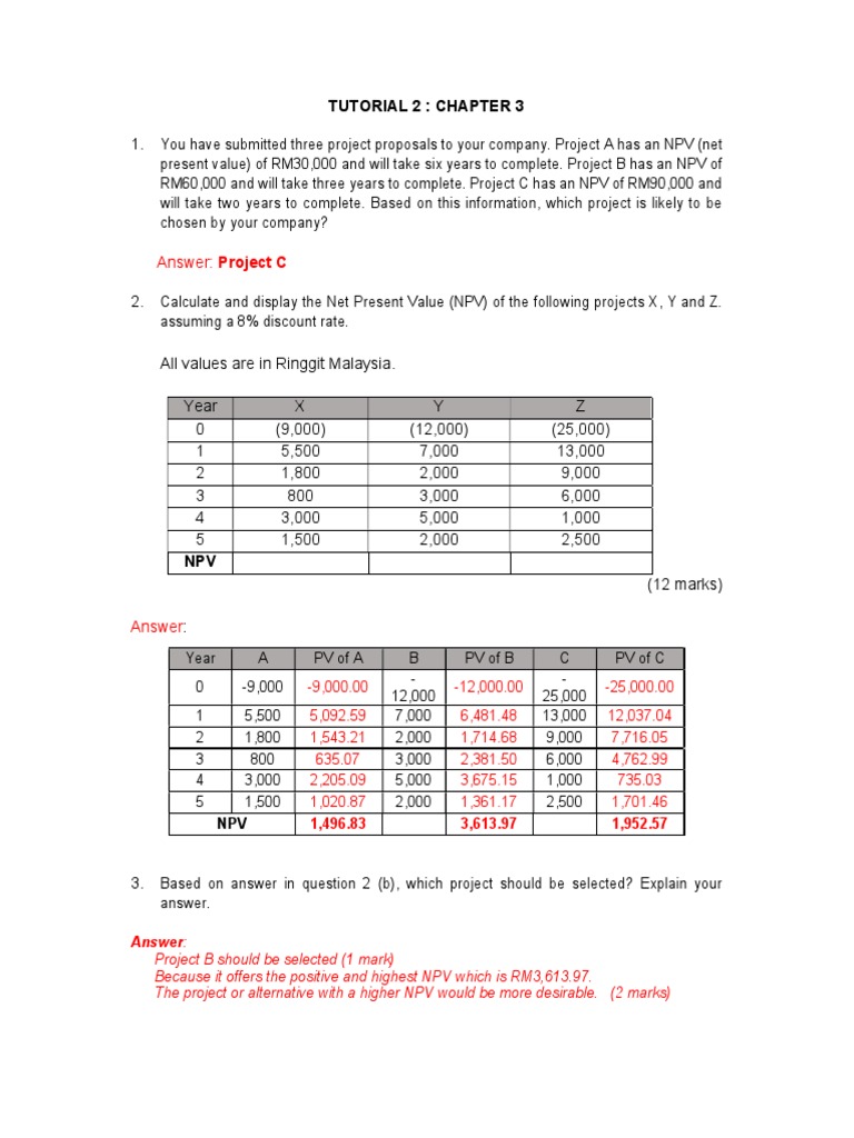 ISP640 Tutorial 2 - Chapter3 Answer | PDF