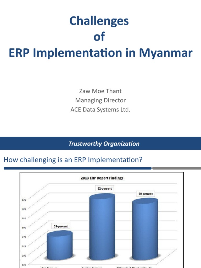 ERP Implementation Challenges in Myanmar | PDF | Enterprise Resource ...