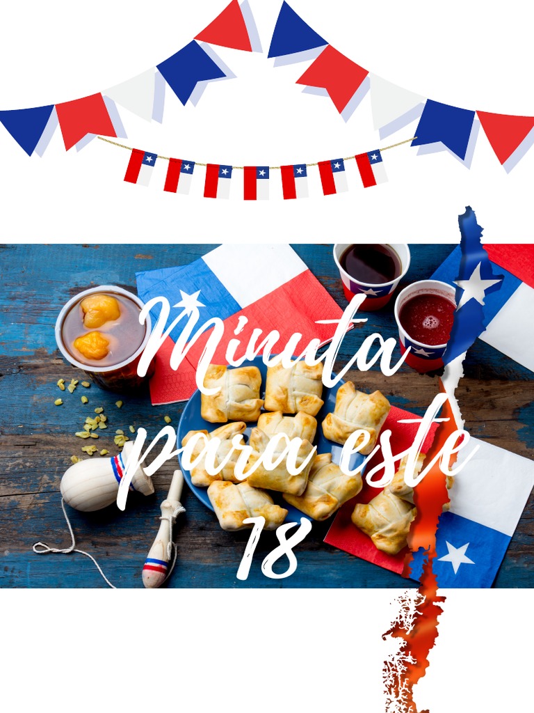 Ejemplo de Minuta de Alimentación para Un 18 de Septiembre | PDF ...