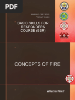 BFP Fire Safety Seminar | PDF | Fires | Combustion