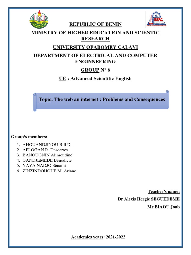 Exposé D'anglais | PDF