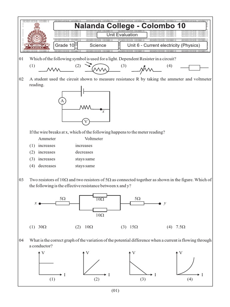 Grade 10 Science Unit 6 Eng | PDF