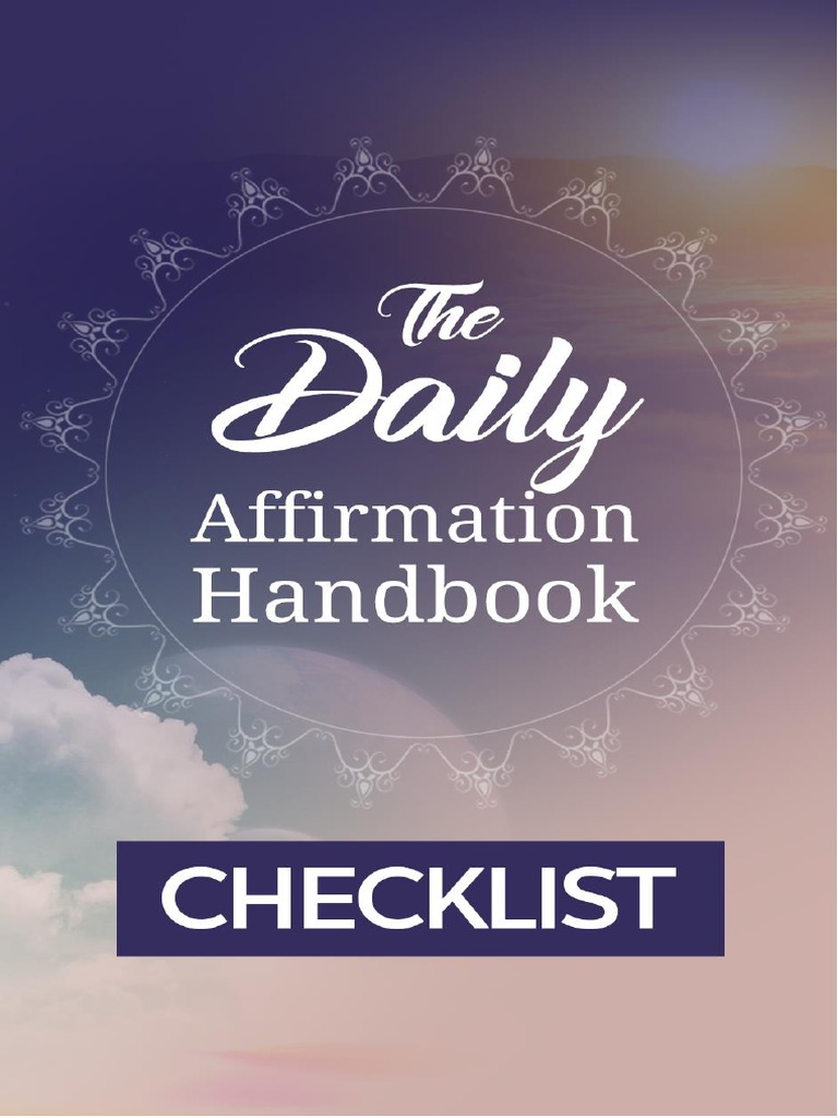 The Daily Affirmations | Download Free PDF | Thought | Affirmations ...