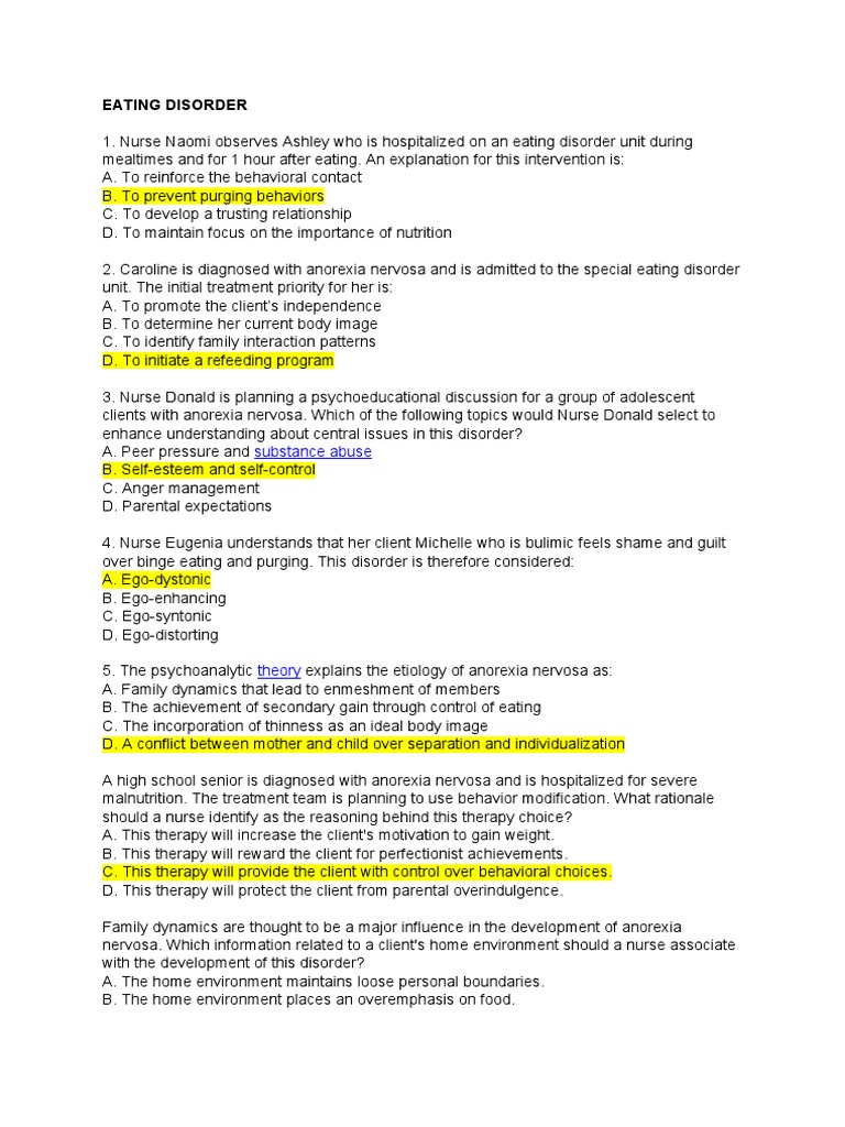 NCM 117 Passed Finals | PDF | Self-Improvement