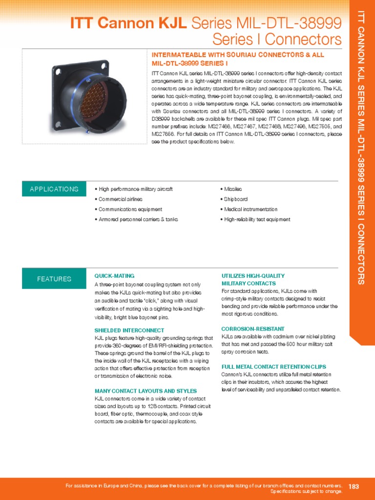 KJL Series | Download Free PDF | Electrical Connector | Electrical Engineering