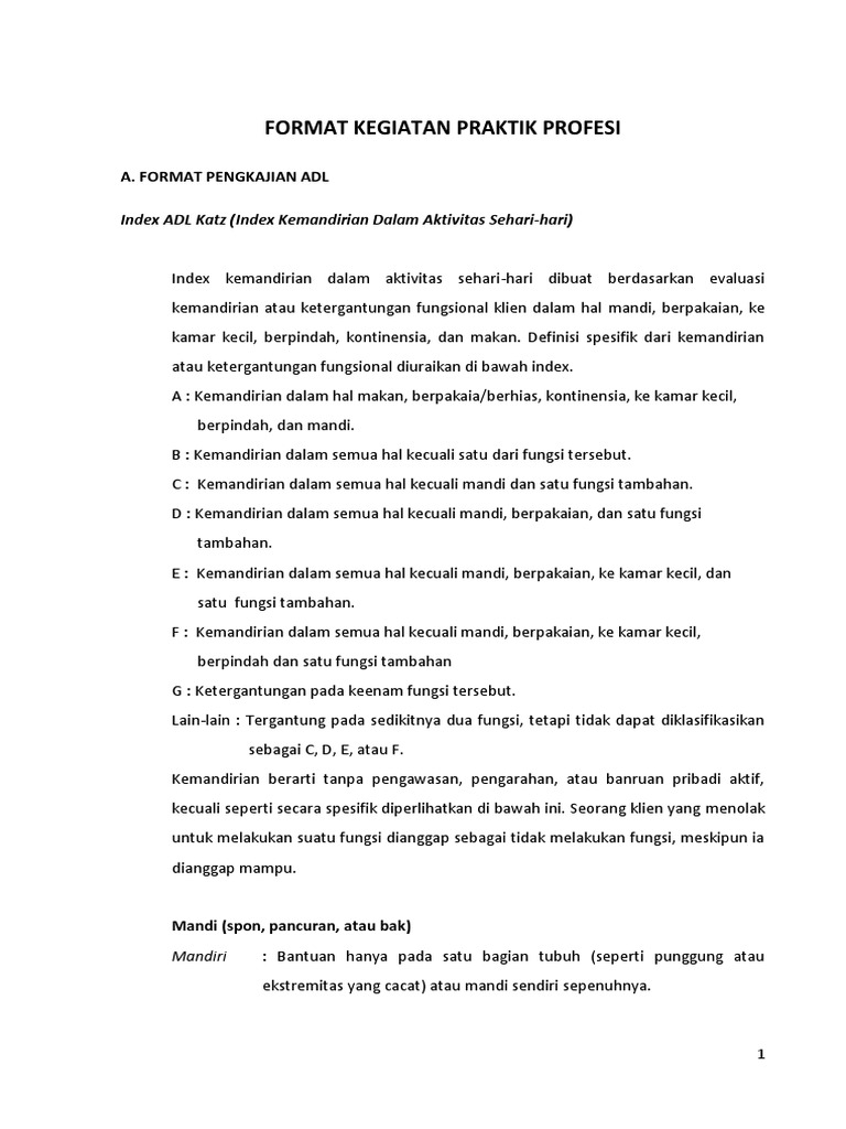 Pengkajian Gerontik | PDF