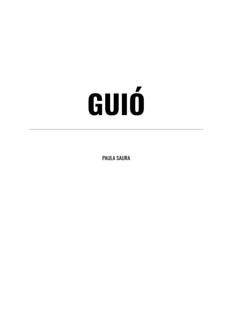 GUIÓ | PDF