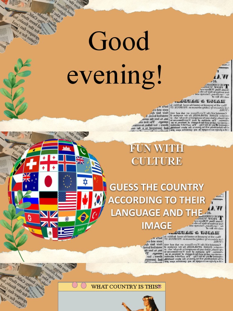 Educ 10 Globalization Multicultural Literacy Report | PDF ...