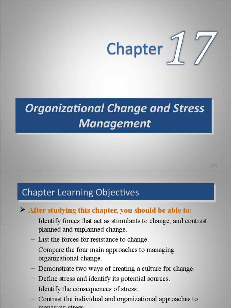 Stress and Change | PDF