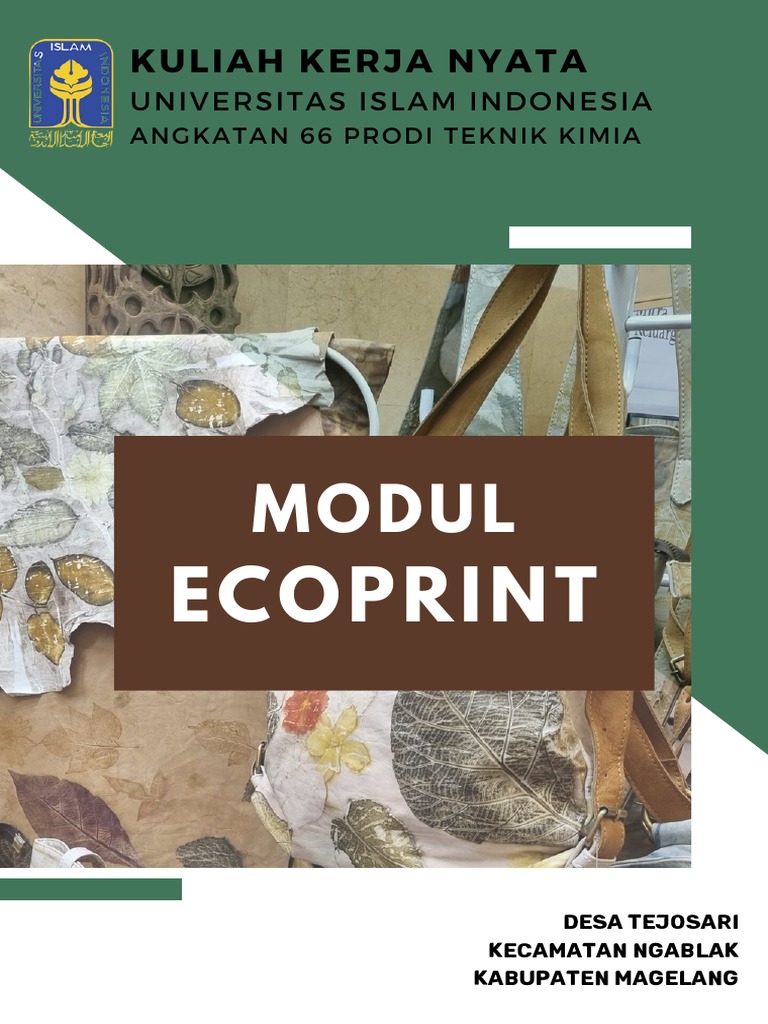 Modul Ecoprint KKN-Hermansyah | PDF