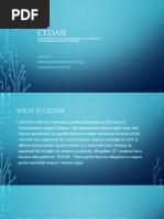 CEDAW PPT Slides | PDF | Convention On The Elimination Of All Forms Of ...