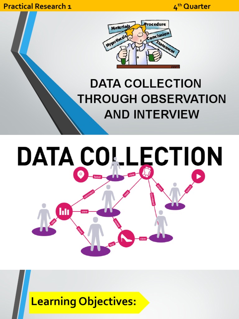 PR1 - Q4 - Week 5 - Data Collection Through Observation and Interview | PDF PR1 - Q4 - Week 5 - Data Collection Through Observation and Interview | PDF