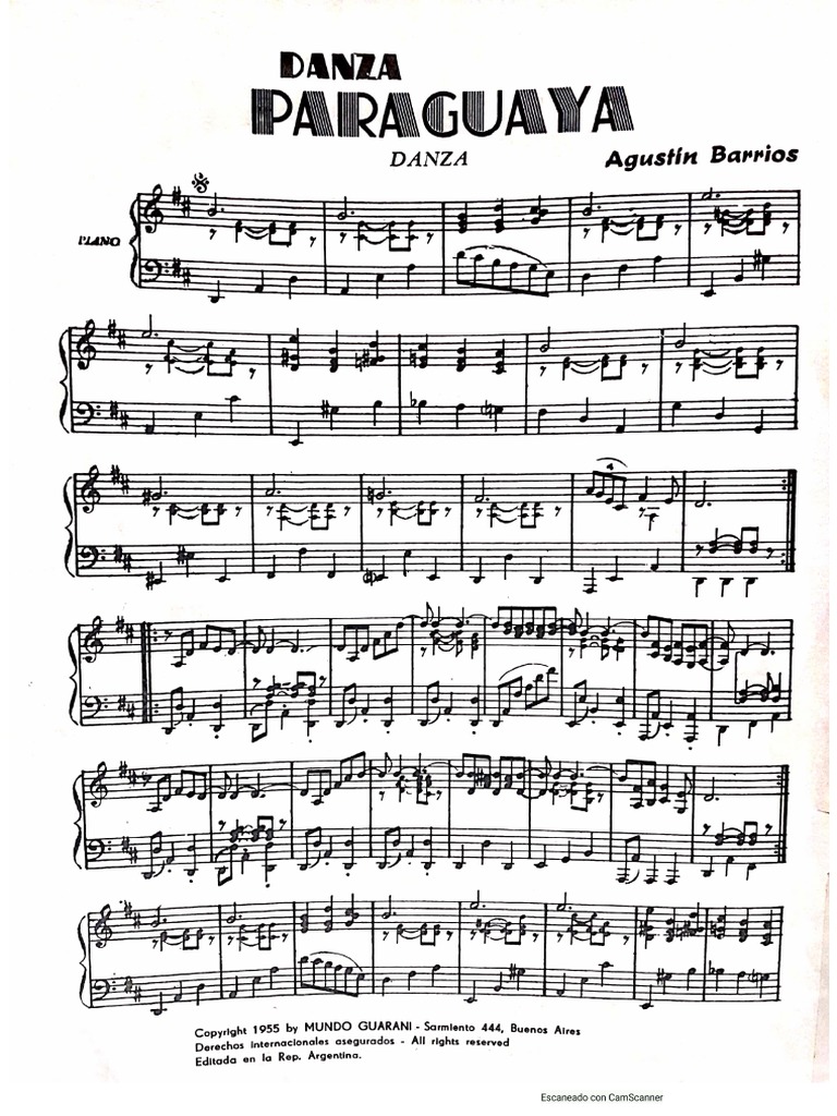 Danza Paraguaya | PDF