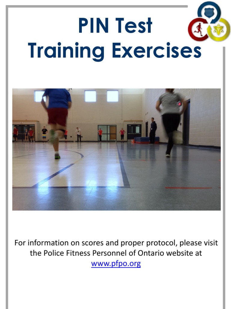 PIN Test Training Exercises Booklet | PDF | Physical Fitness | Aerobic ...