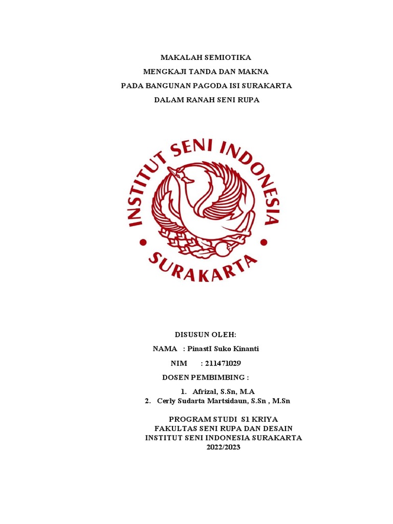 Tugas Mata Kuliah Semiotika | PDF