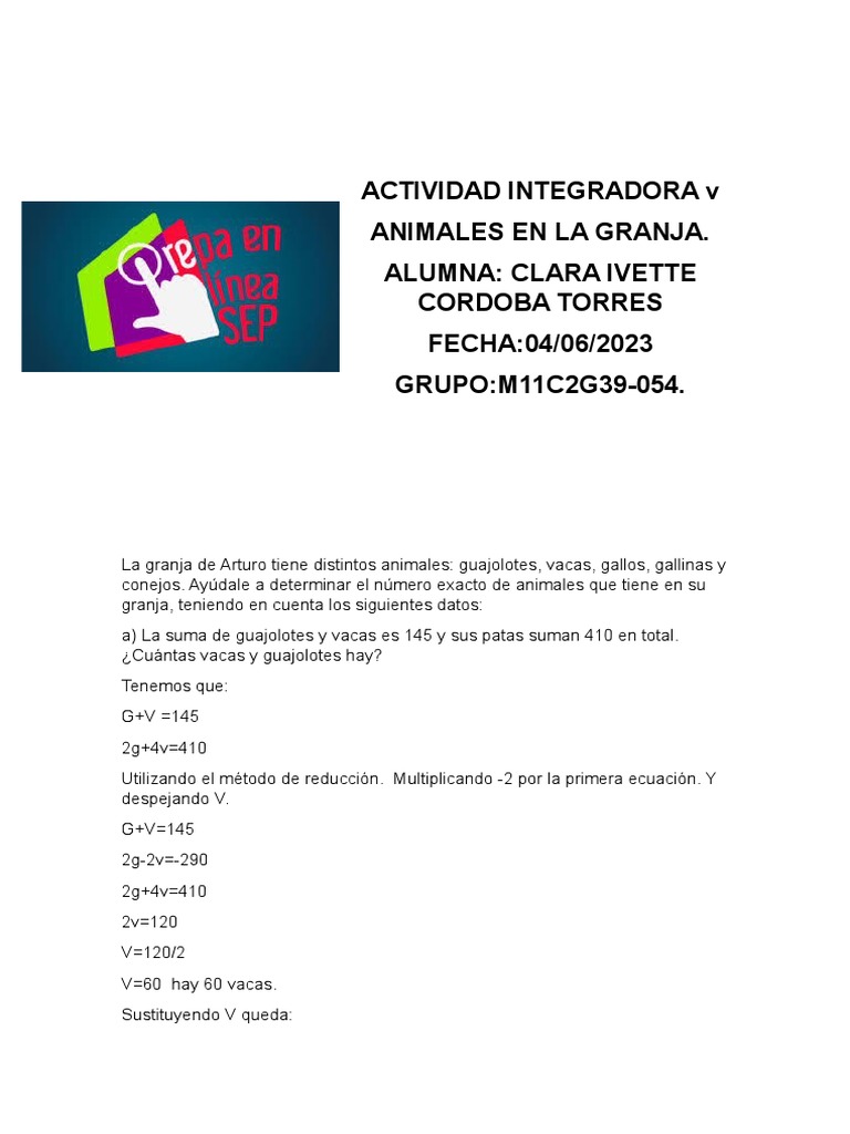 Cordobatorres Ivette M11S2AI4 | PDF | Pollo