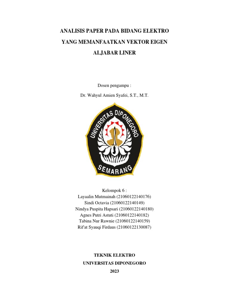 Algoritma Divide and Conquer untuk Nilai Eigen | PDF | Metode & Bahan Ajar | Komputer